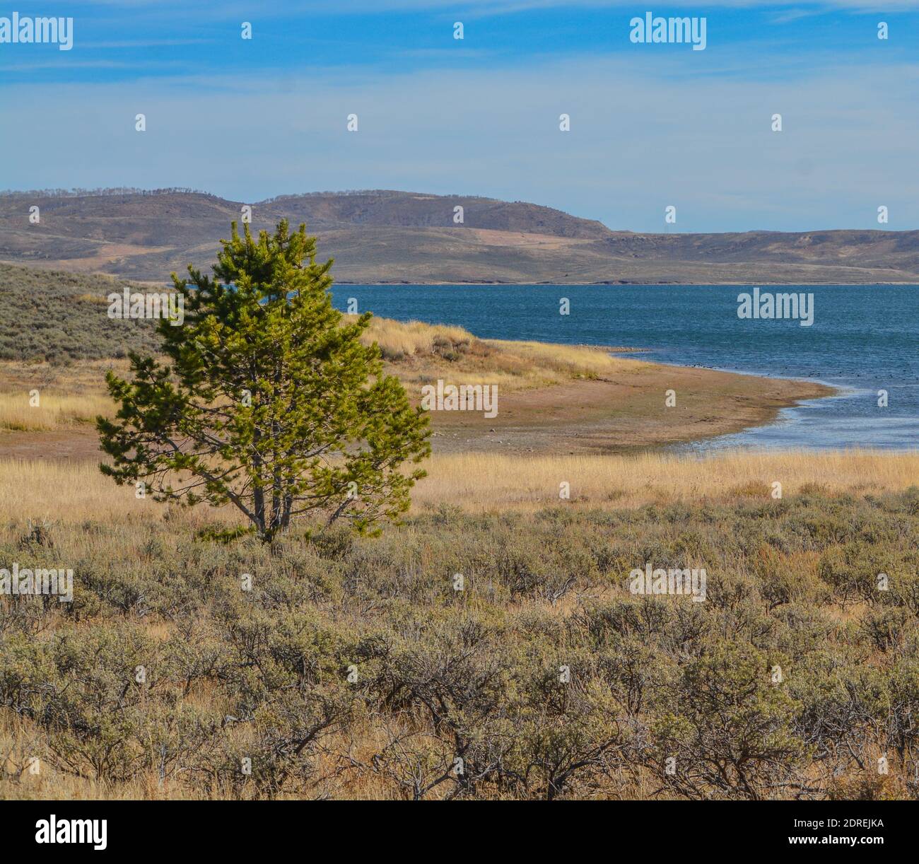 The view of Strawberry Reservoir in Heber City, Utah Stock Photo - Alamy