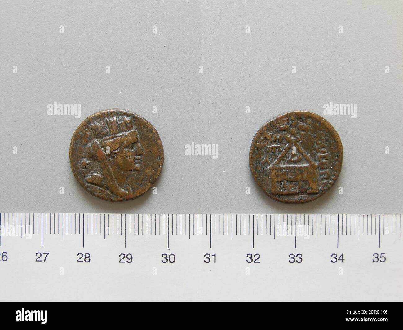 Mint: Tarsus, Coin from Tarsus, 164–(?) B.C., Bronze, 7.70 g, 11:00, 22 ...