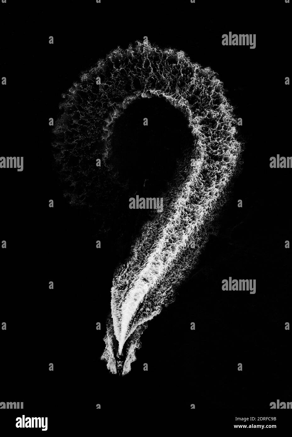 Water question mark Black and White Stock Photos & Images - Alamy