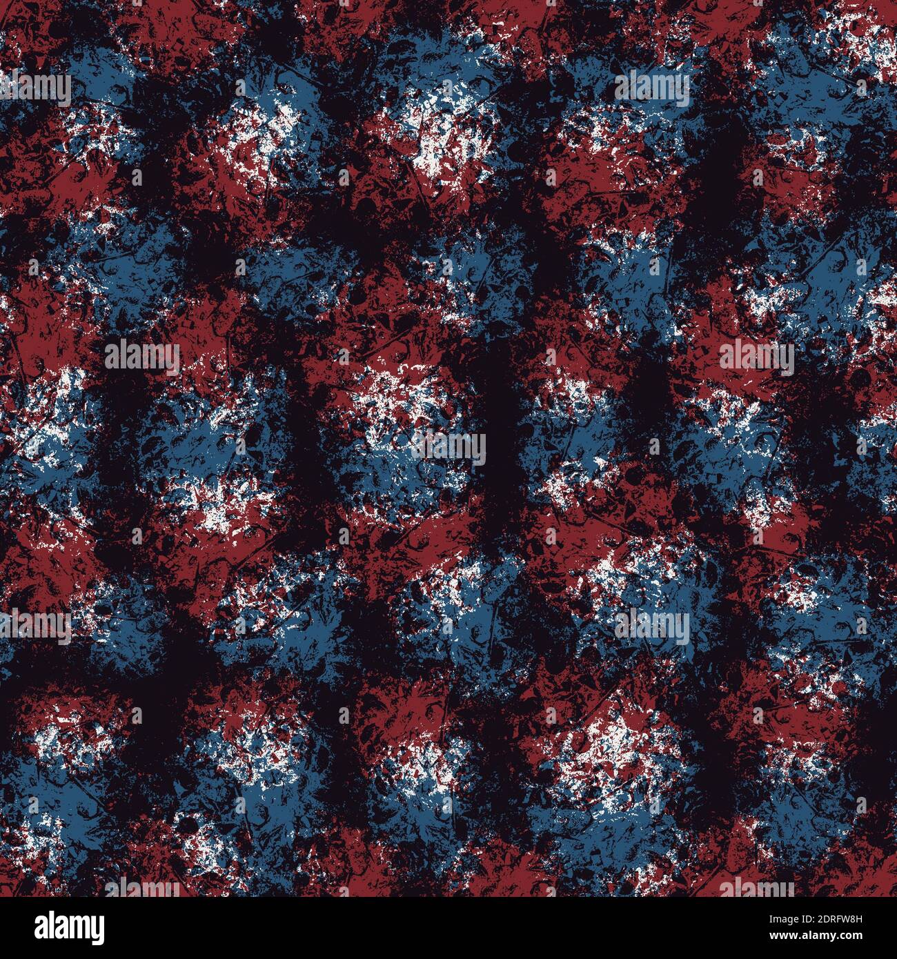 Seamless texture pattern in red blue black white Stock Photo - Alamy