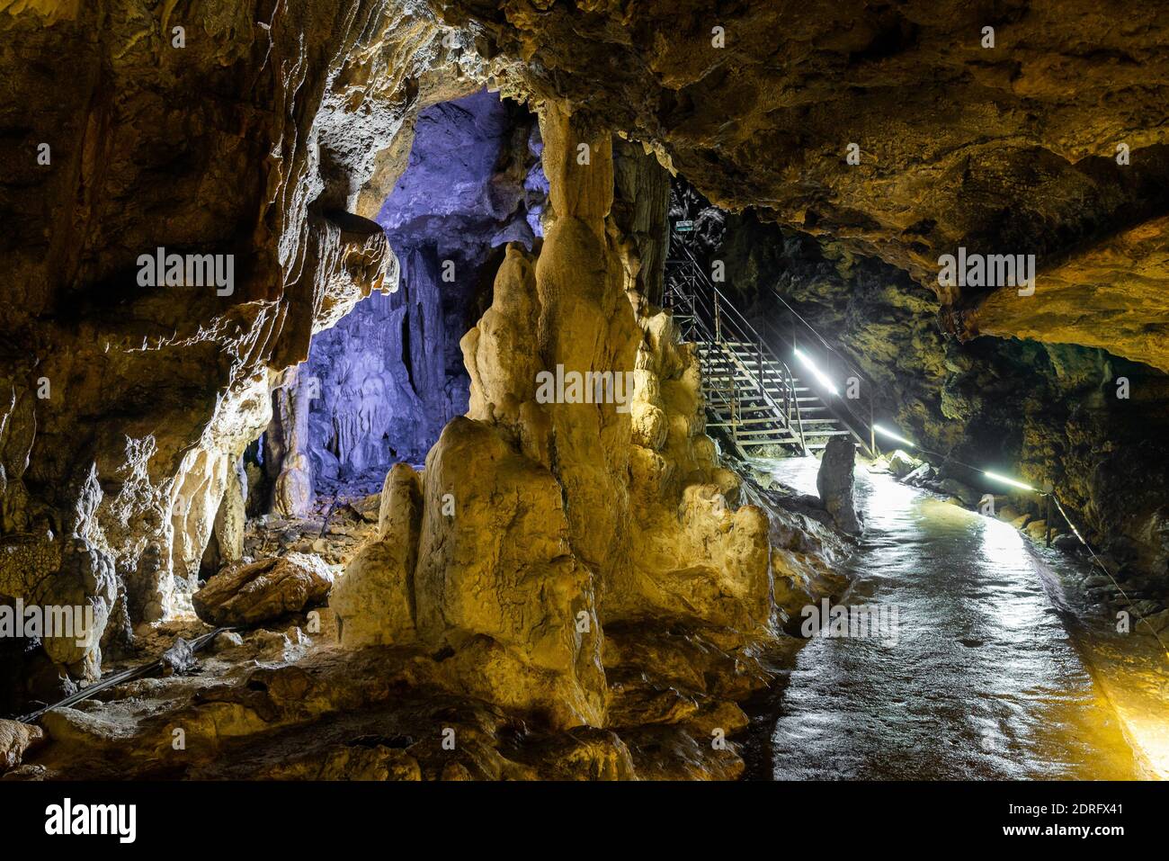 Azish or Azishskaya cave in Adigeya, Russia Stock Photo - Alamy