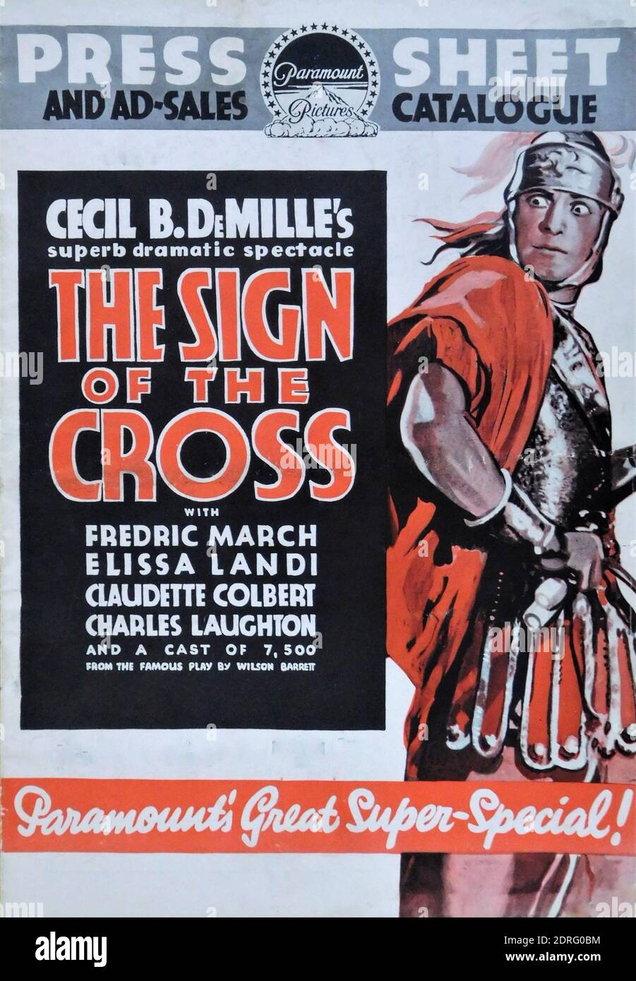 FREDRIC MARCH ELISSA LANDI CLAUDETTE COLBERT and CHARLES LAUGHTON in ...