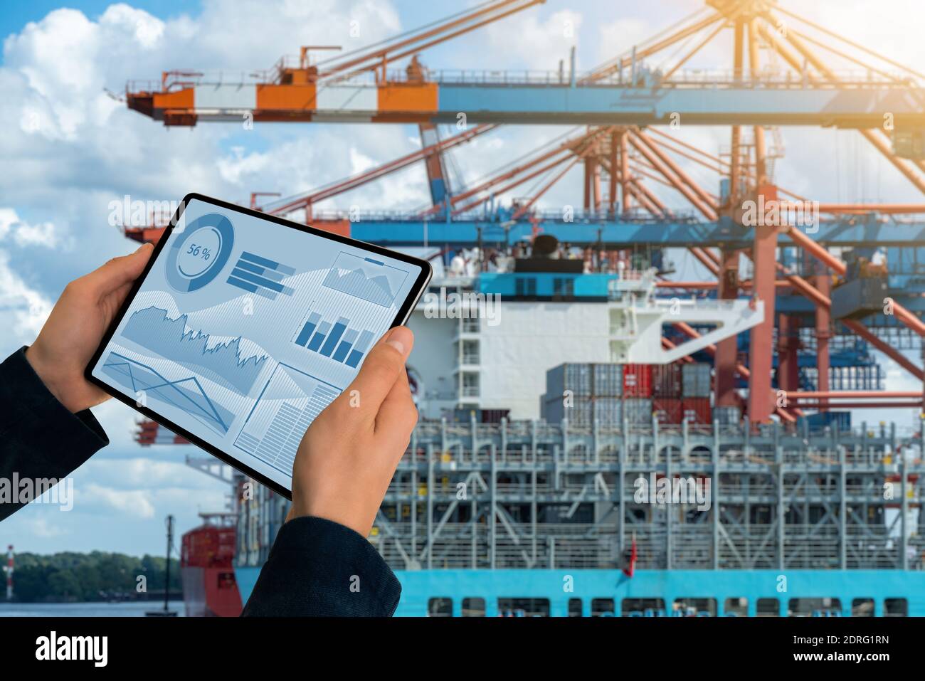 Digital shipping container hi-res stock photography and images - Alamy