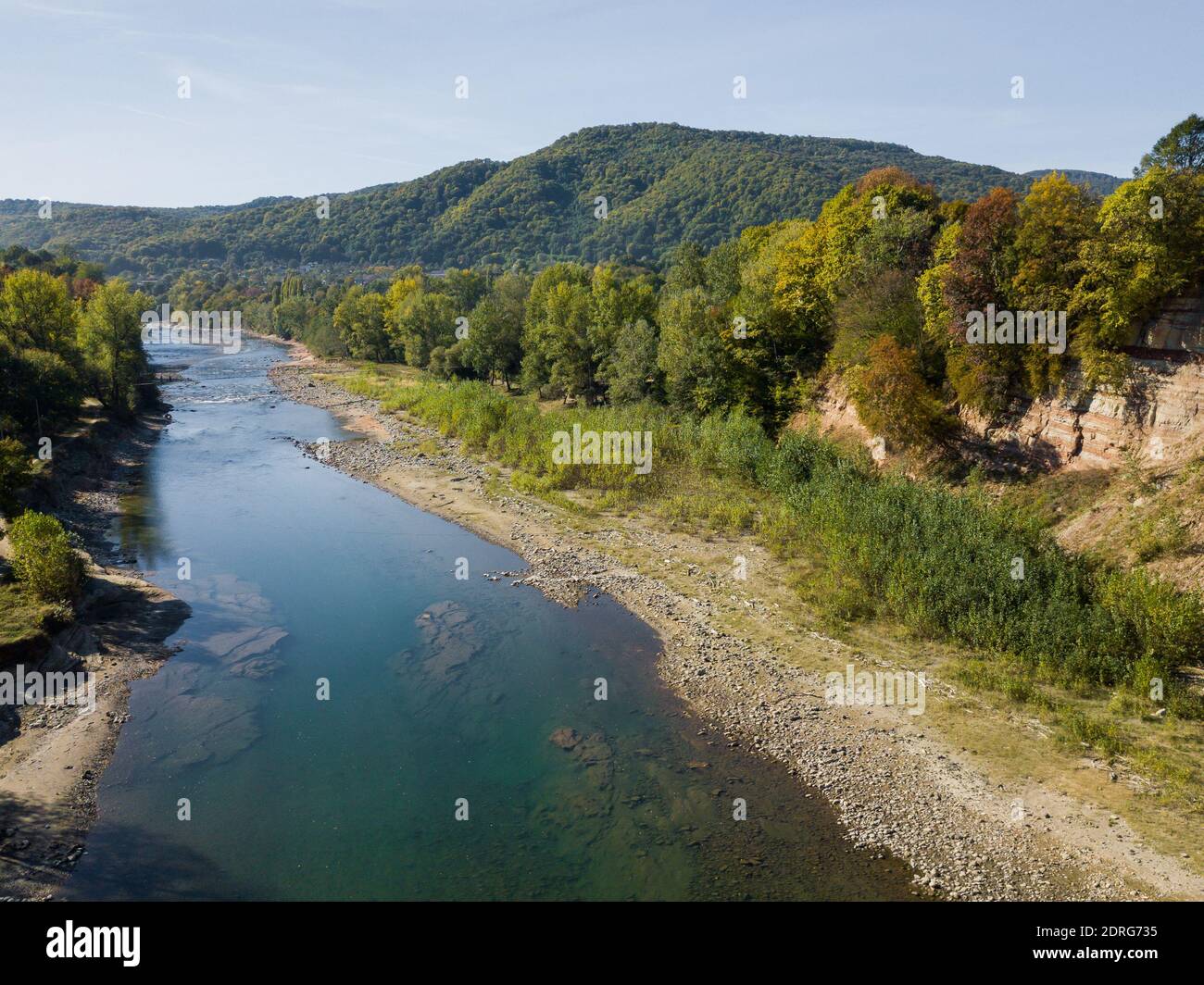 Landscape belaya river flowing hi-res stock photography and images - Alamy