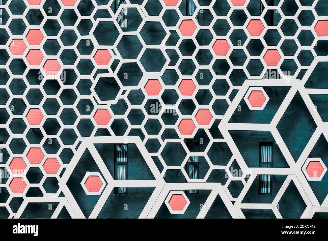 Close up of hexagonal pattern hi-res stock photography and images - Alamy