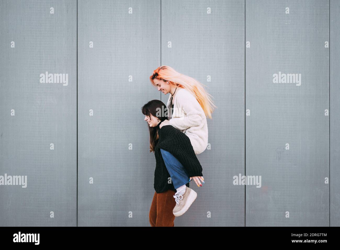 Piggyback Ride 16 17 Years High Resolution Stock Photography and Images ...