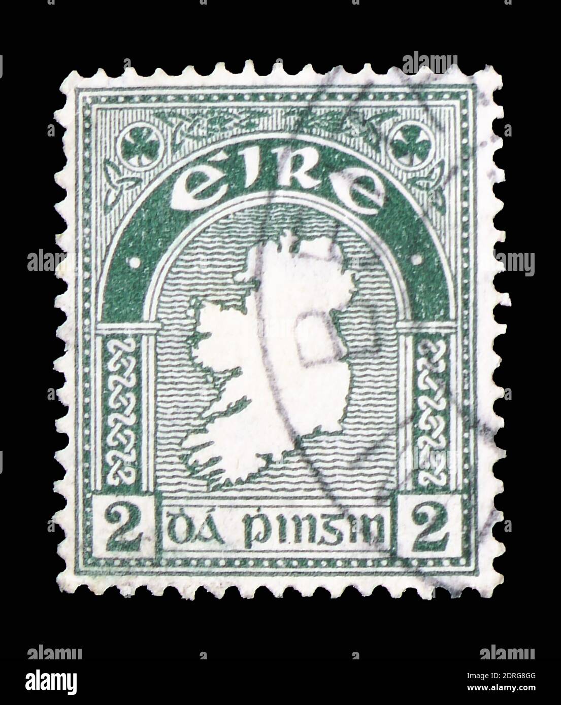 MOSCOW, RUSSIA - FEBRUARY 10, 2019: A stamp printed in Ireland shows ...