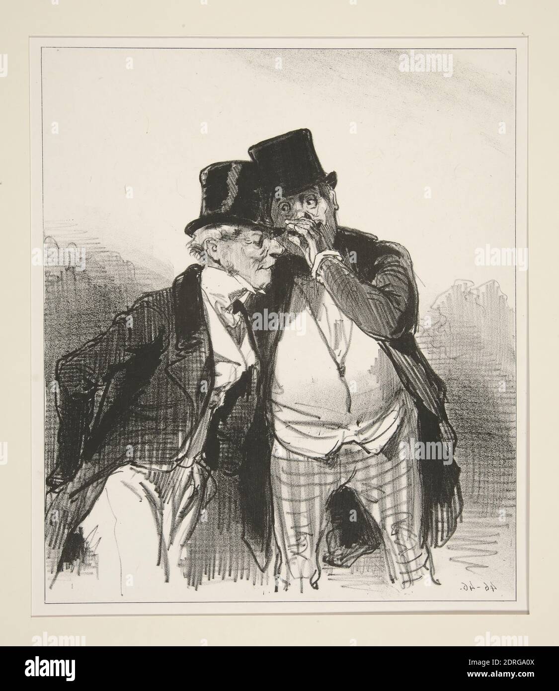 Artist: Paul Gavarni, French, 1804–1866, Apres Le Cafe, Lithograph ...