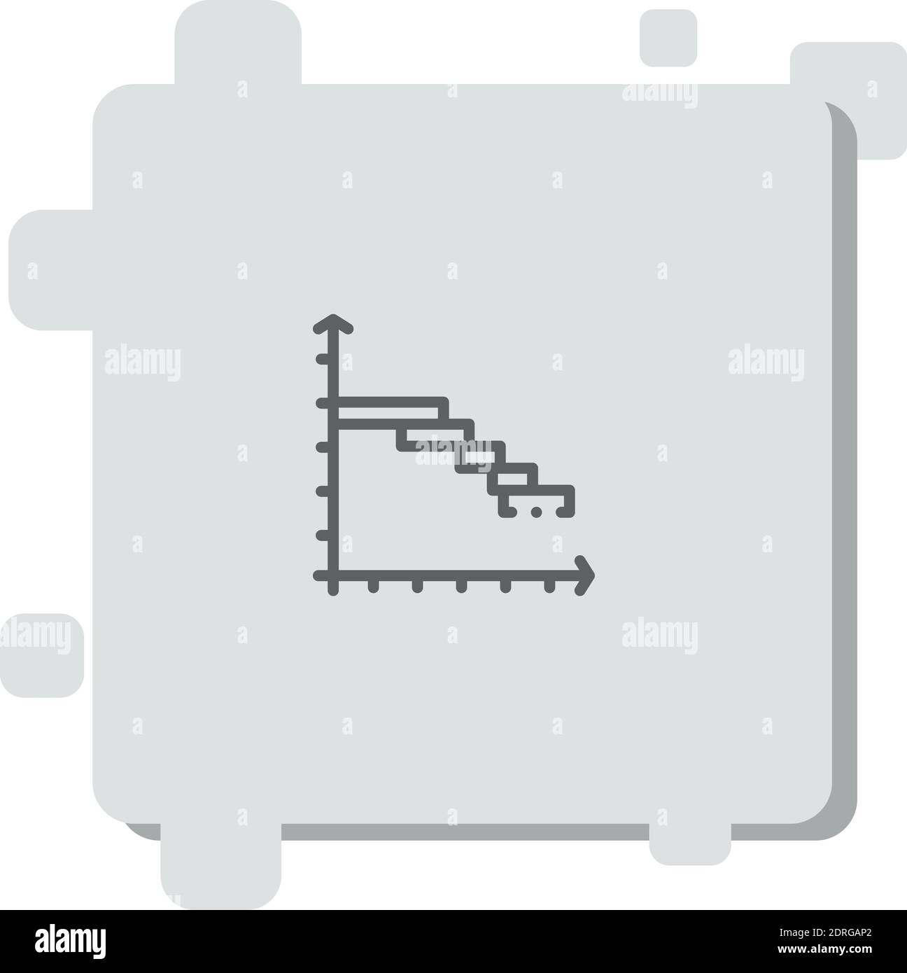 gantt chart vector icon modern simple vector illustration Stock Vector ...