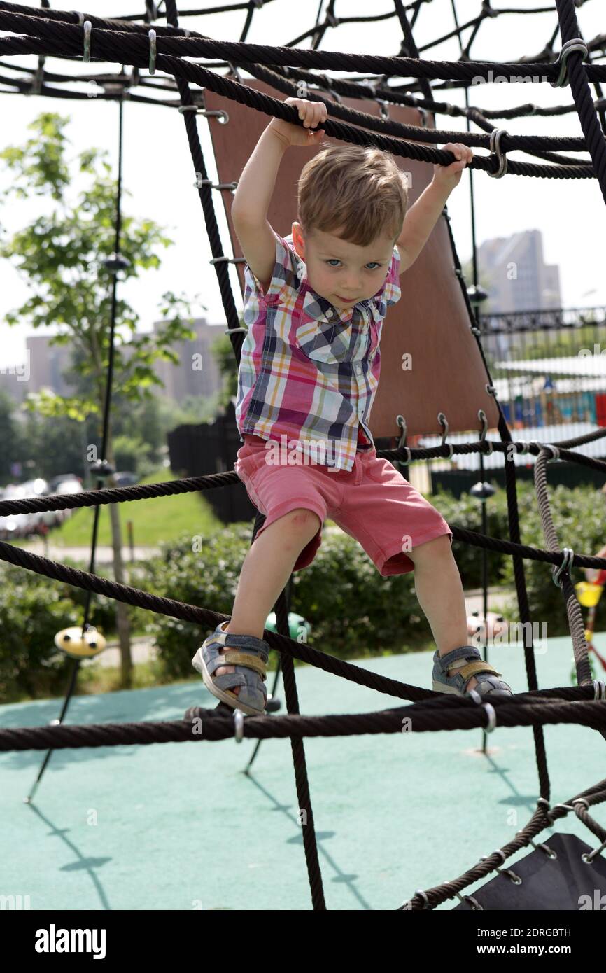 Boy spider net hi-res stock photography and images - Alamy