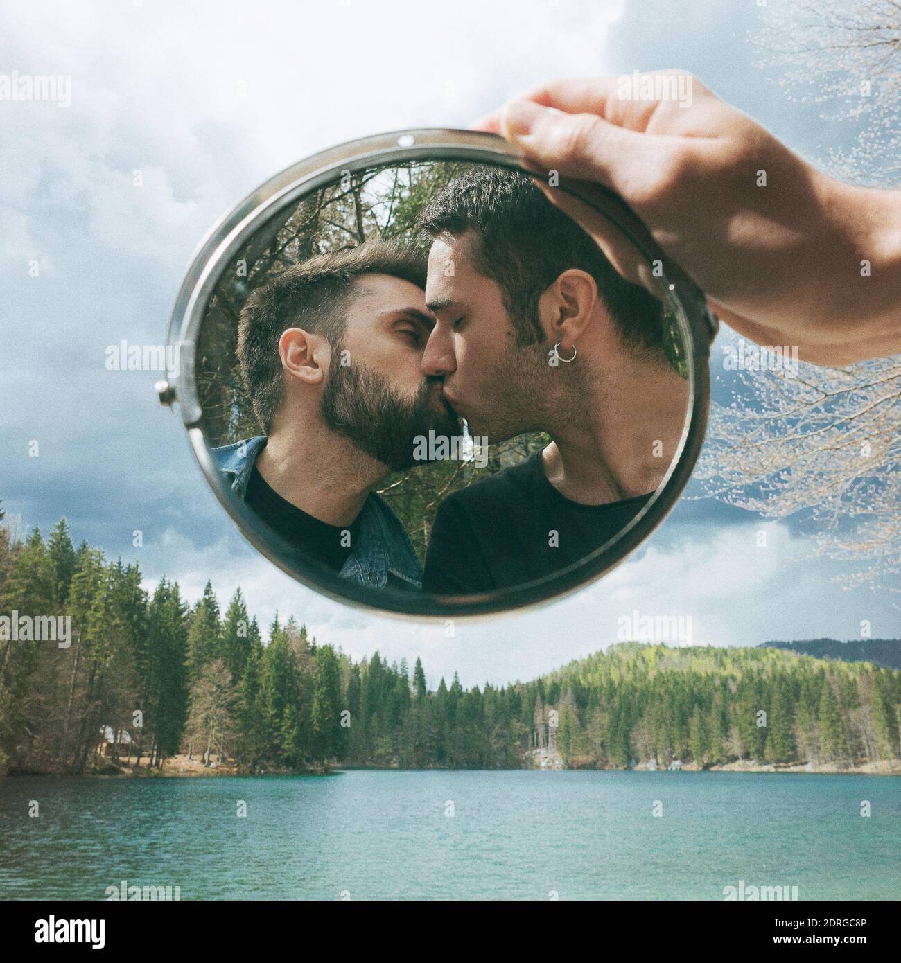 Gay Man In The Mirror High Resolution Stock Photography and Images - Alamy