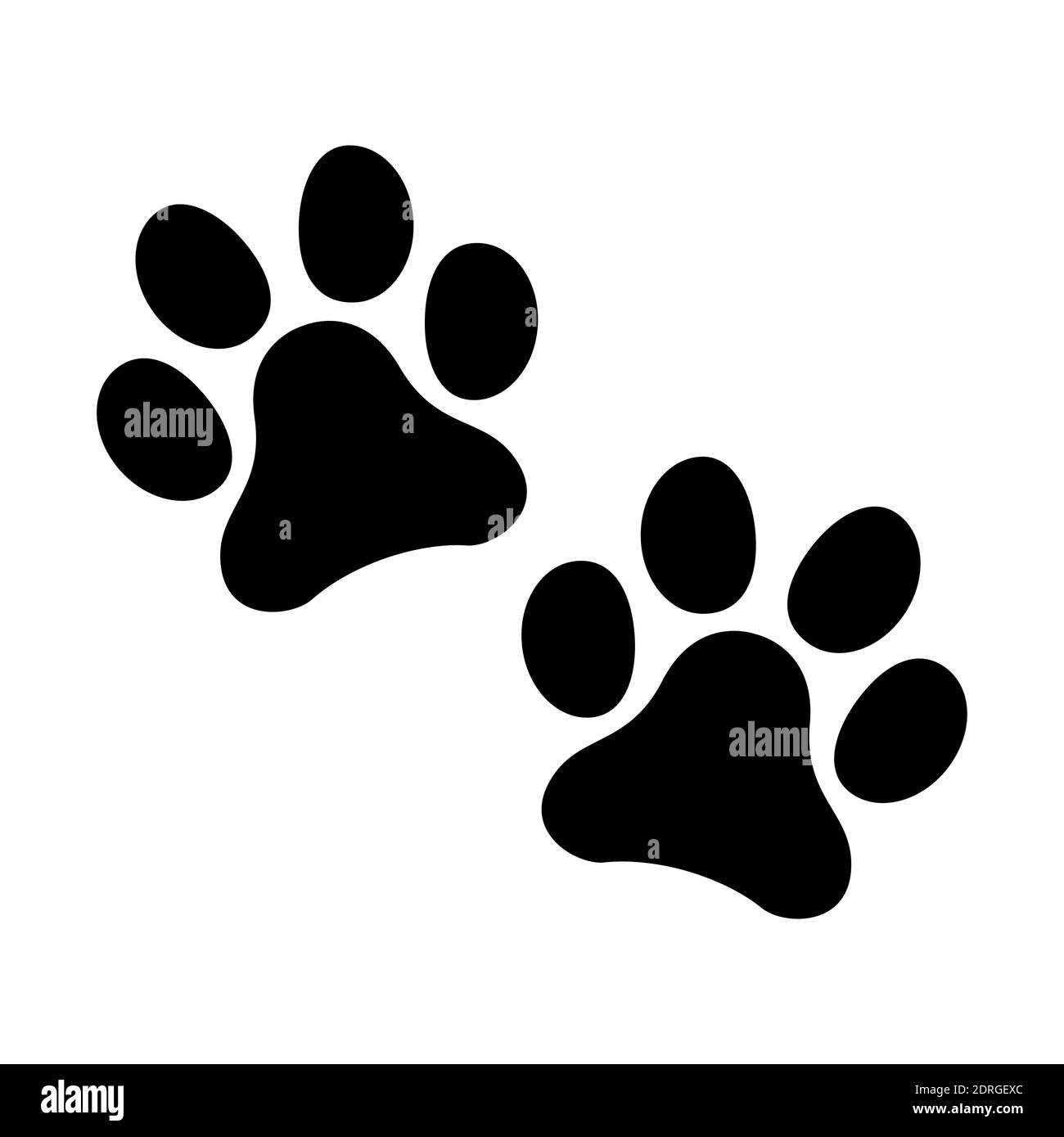 Two track trail Stock Vector Images - Alamy