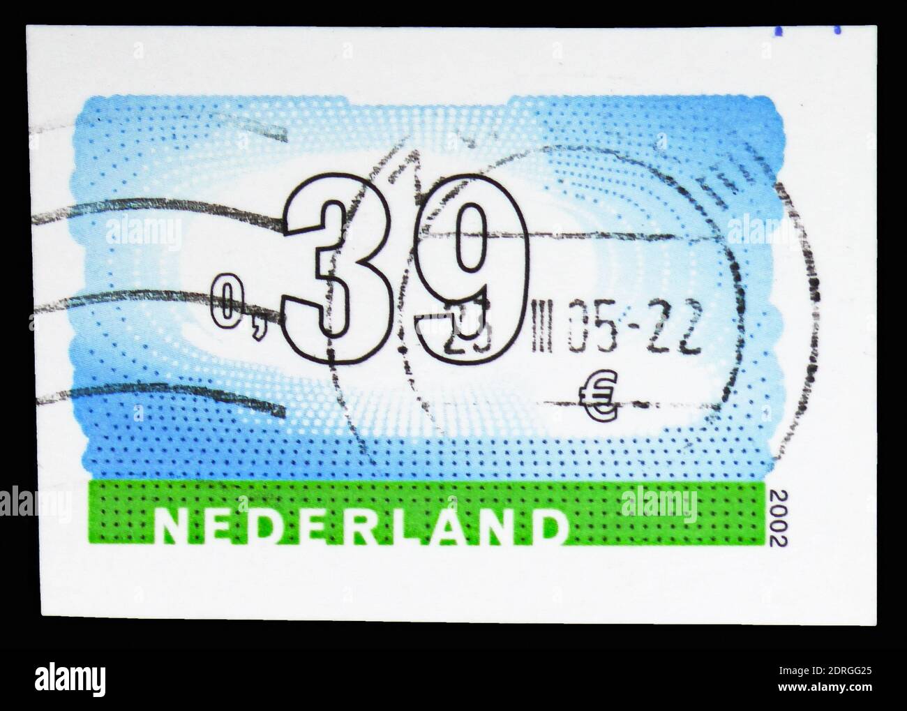 MOSCOW, RUSSIA - FEBRUARY 10, 2019: A stamp printed in Netherlands ...