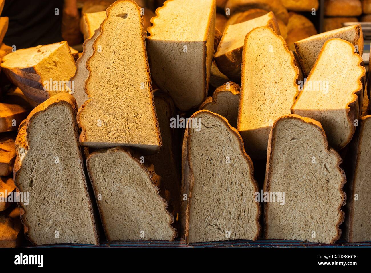 Traditional Turkish style made bread loaf Stock Photo - Alamy