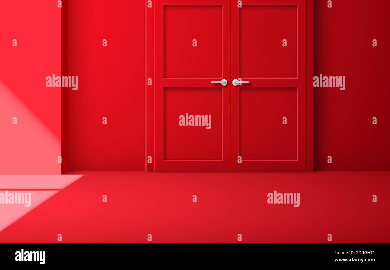 Sunlight from door Stock Vector Images - Alamy