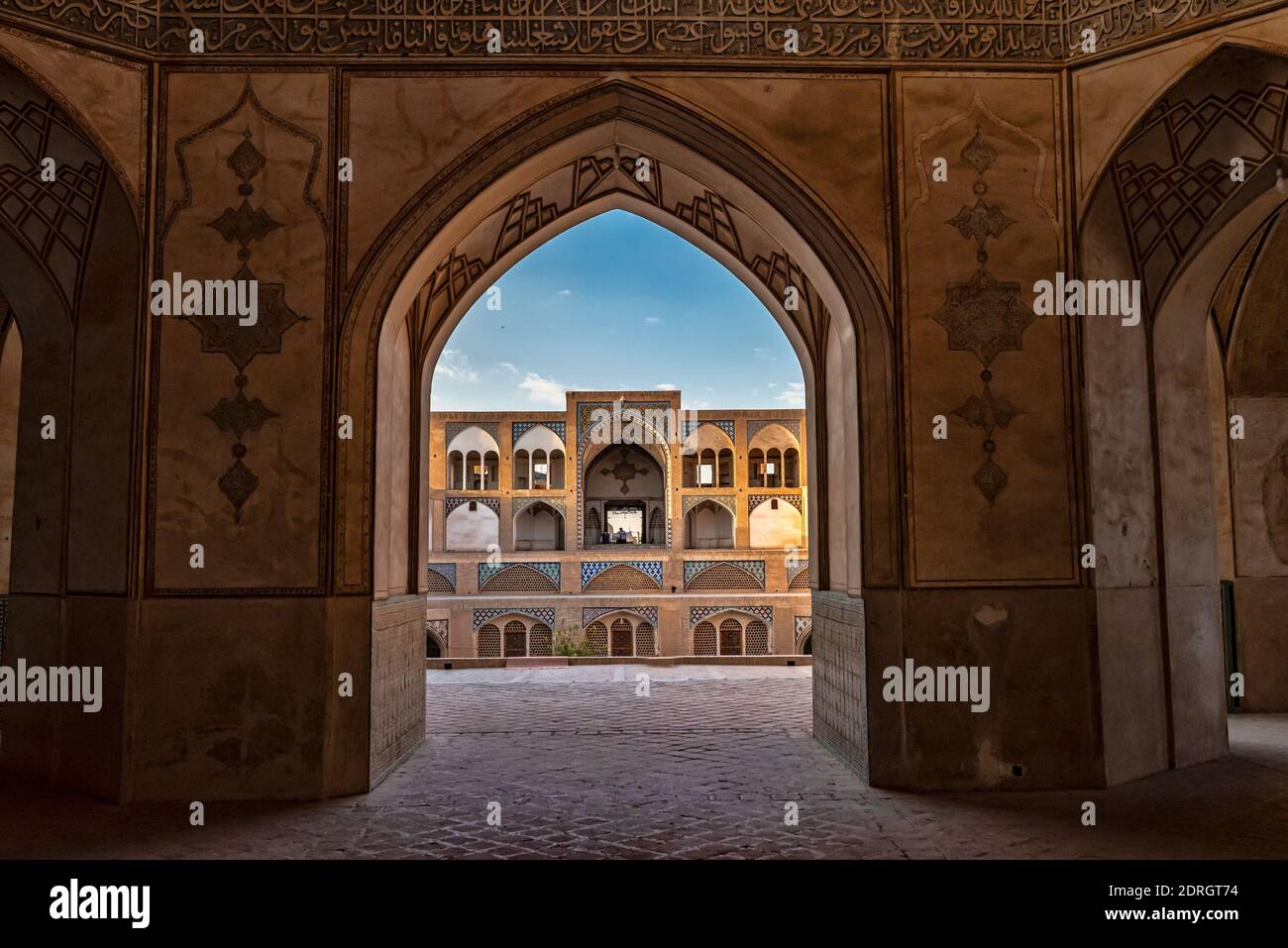 October 23, 2018. Agha Bozorg Mosque, Kashan, Iran Stock Photo - Alamy