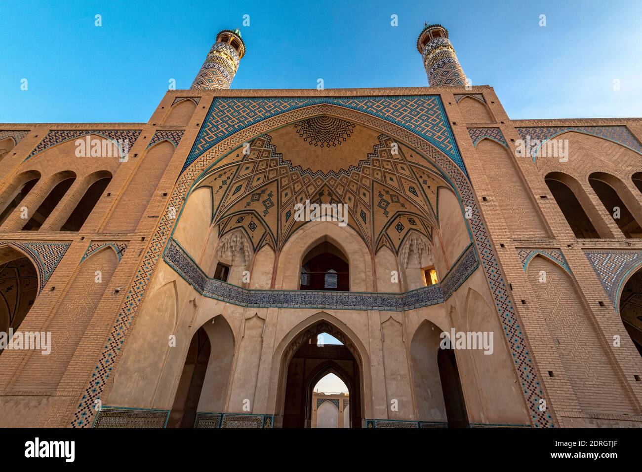 October 23, 2018. Agha Bozorg Mosque, Kashan, Iran Stock Photo - Alamy
