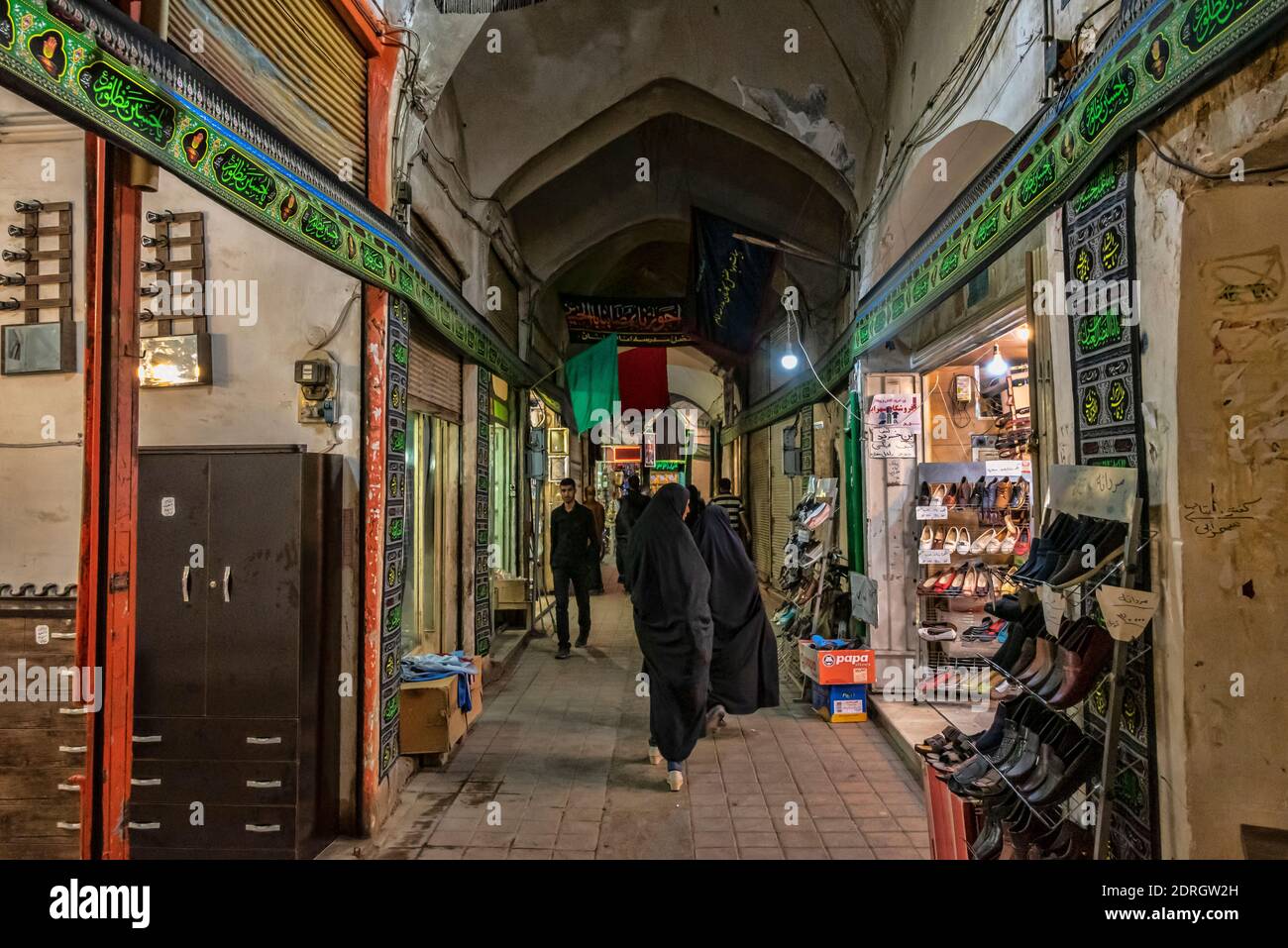 October 23, 2018. Kashan bazaar, Kashan, Iran Stock Photo - Alamy