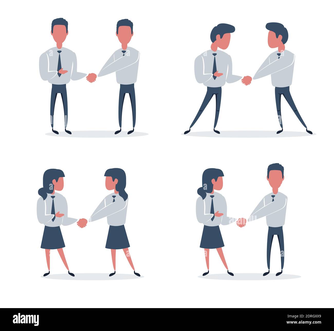 Person shaking cartoon hi-res stock photography and images - Alamy