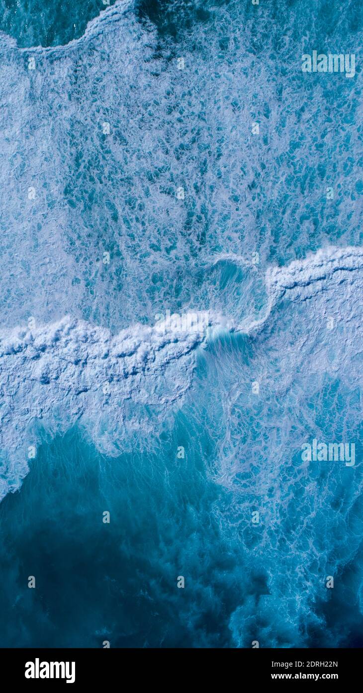 Aerial View Of Sea Stock Photo - Alamy