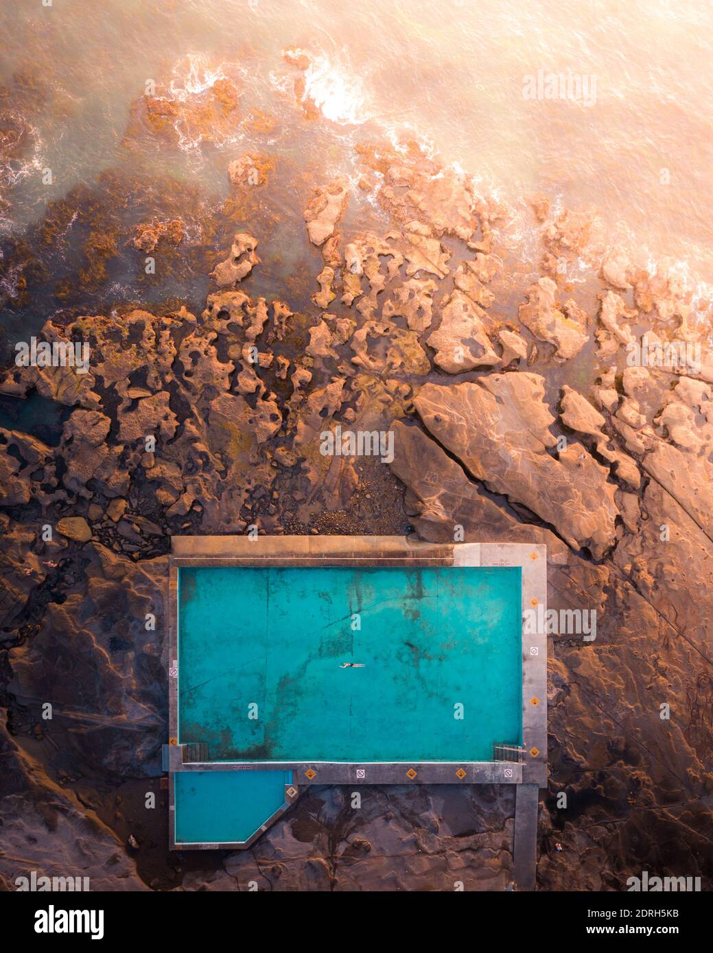 Tidal pool aerial hi-res stock photography and images - Alamy