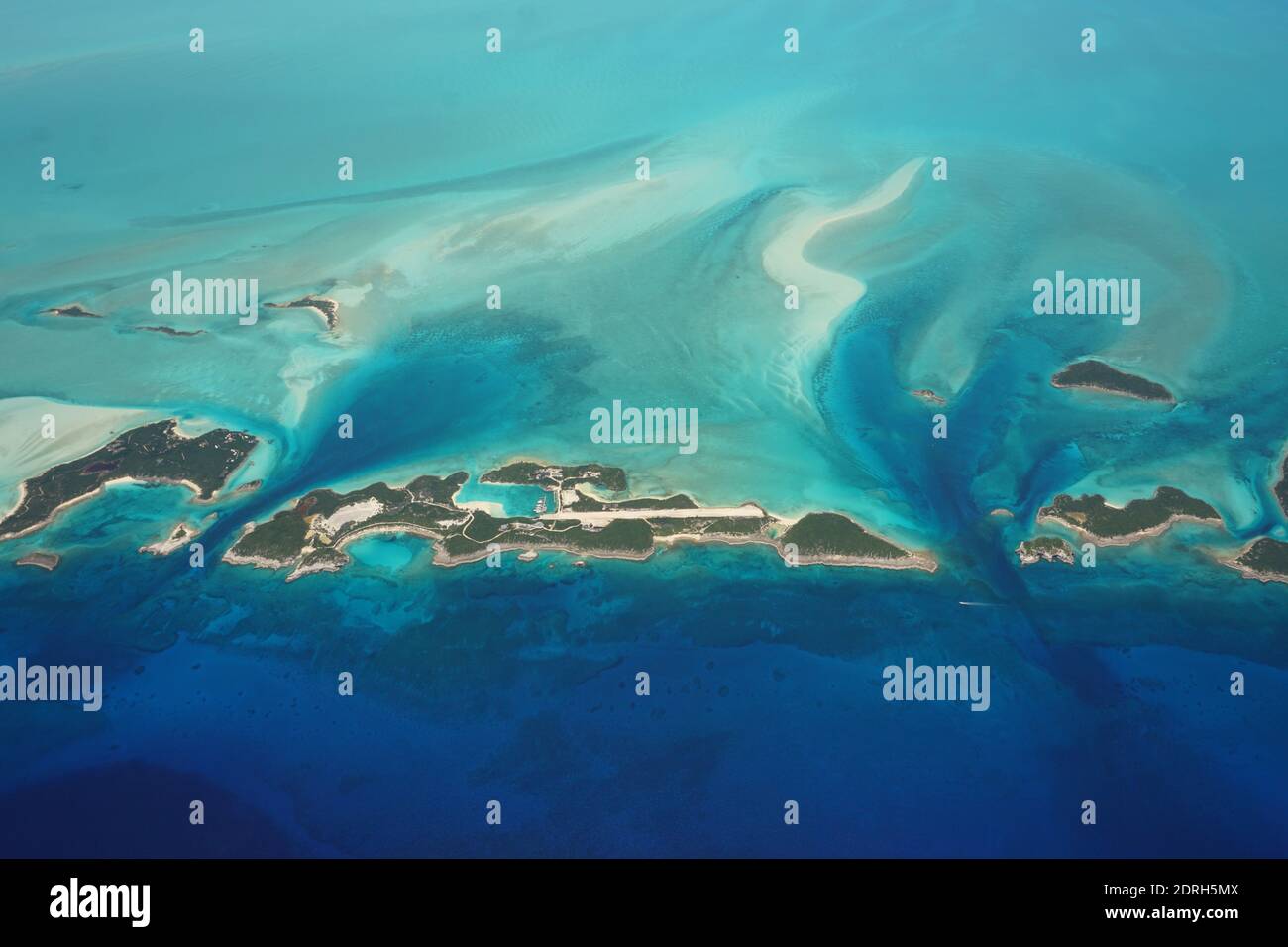 Bahamas drone view hi-res stock photography and images - Alamy