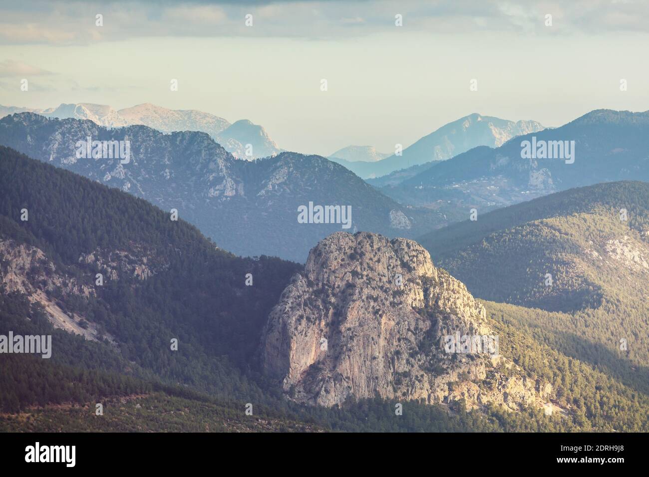 Beautiful Mountains landscapes in Turkey Stock Photo - Alamy