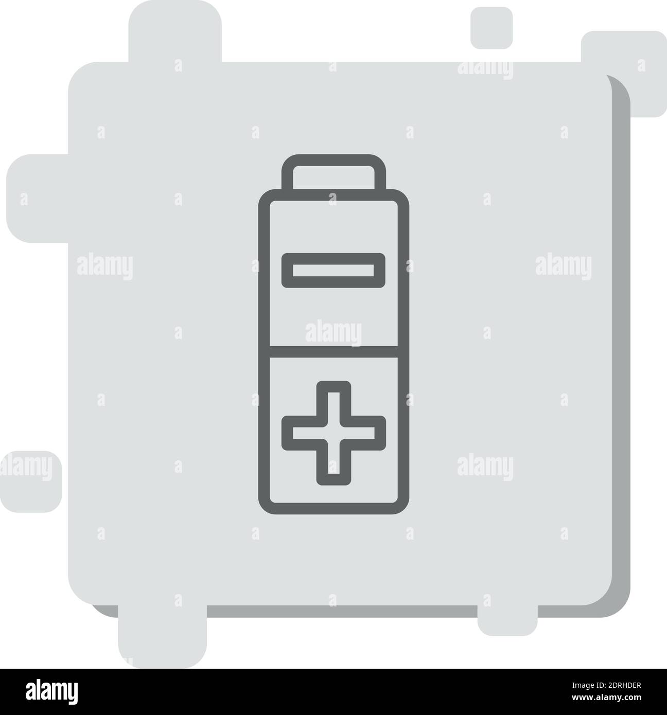 battery vector icon modern simple vector illustration Stock Vector ...