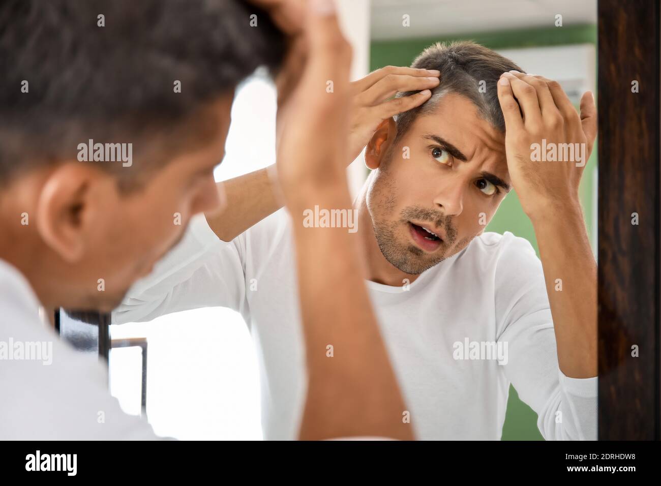Stressed mirror hi-res stock photography and images - Alamy