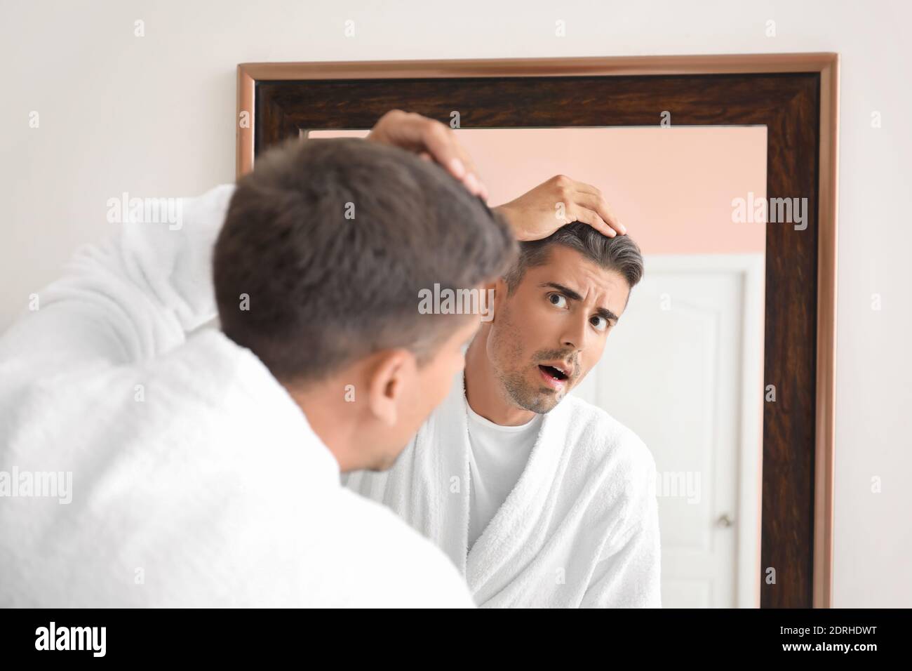 Stressed mirror hi-res stock photography and images - Alamy