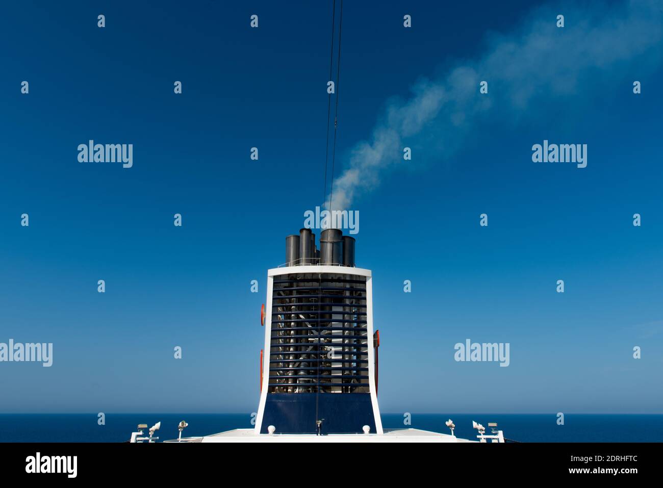 Cruise ship smoke stack hi-res stock photography and images - Alamy