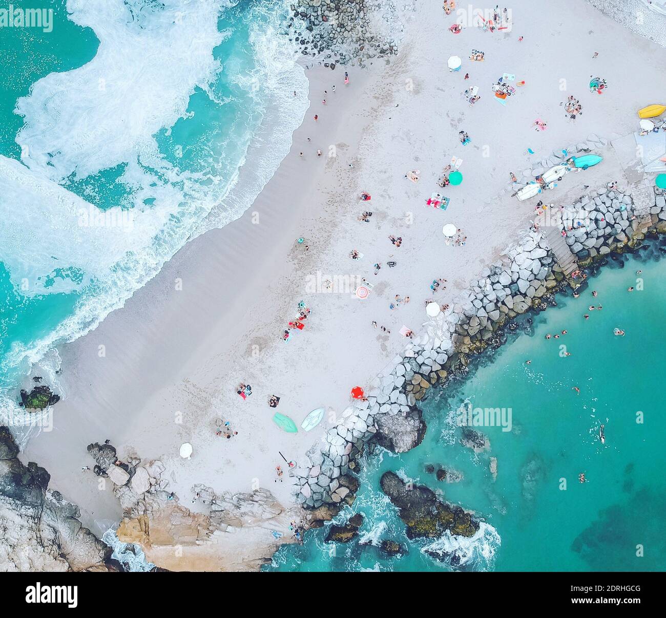 Groyne aerial hi-res stock photography and images - Alamy