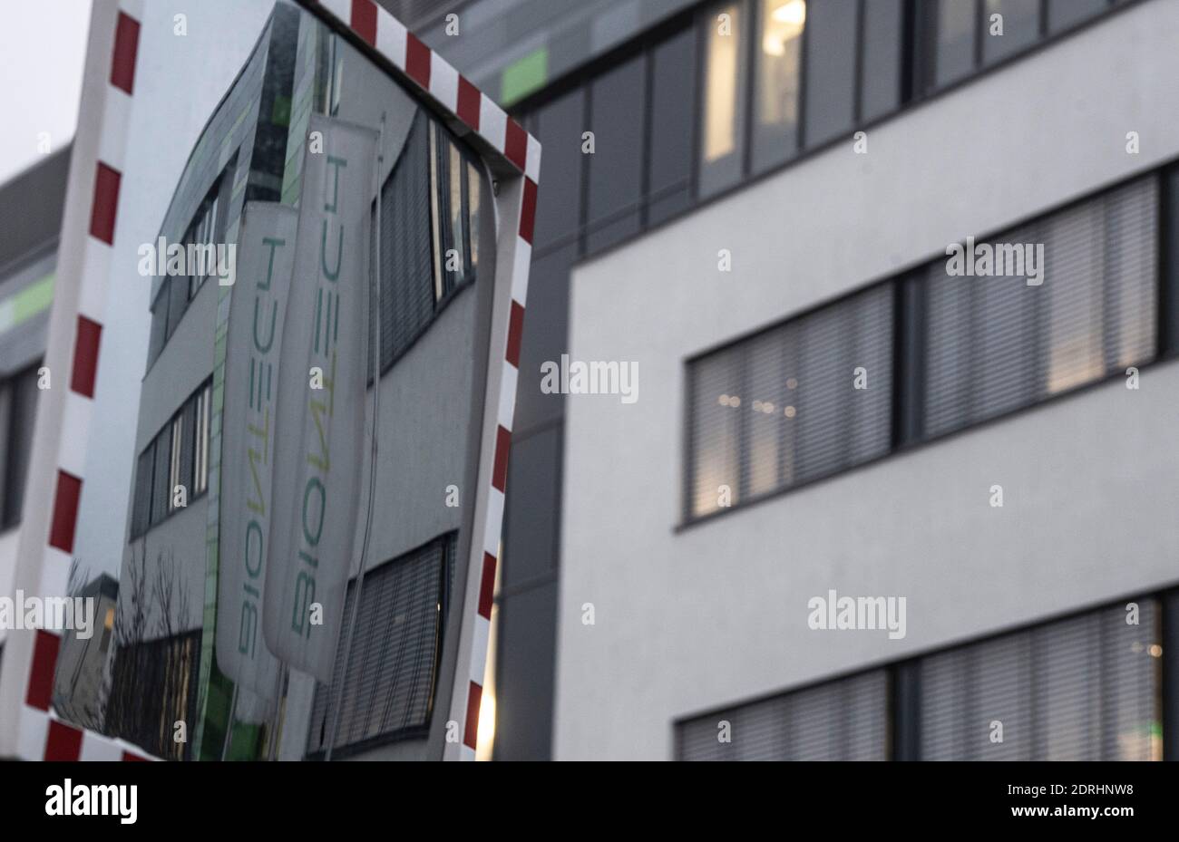 Mainz, Germany. 21st Dec, 2020. Biontech's headquarters in Mainz are in ...