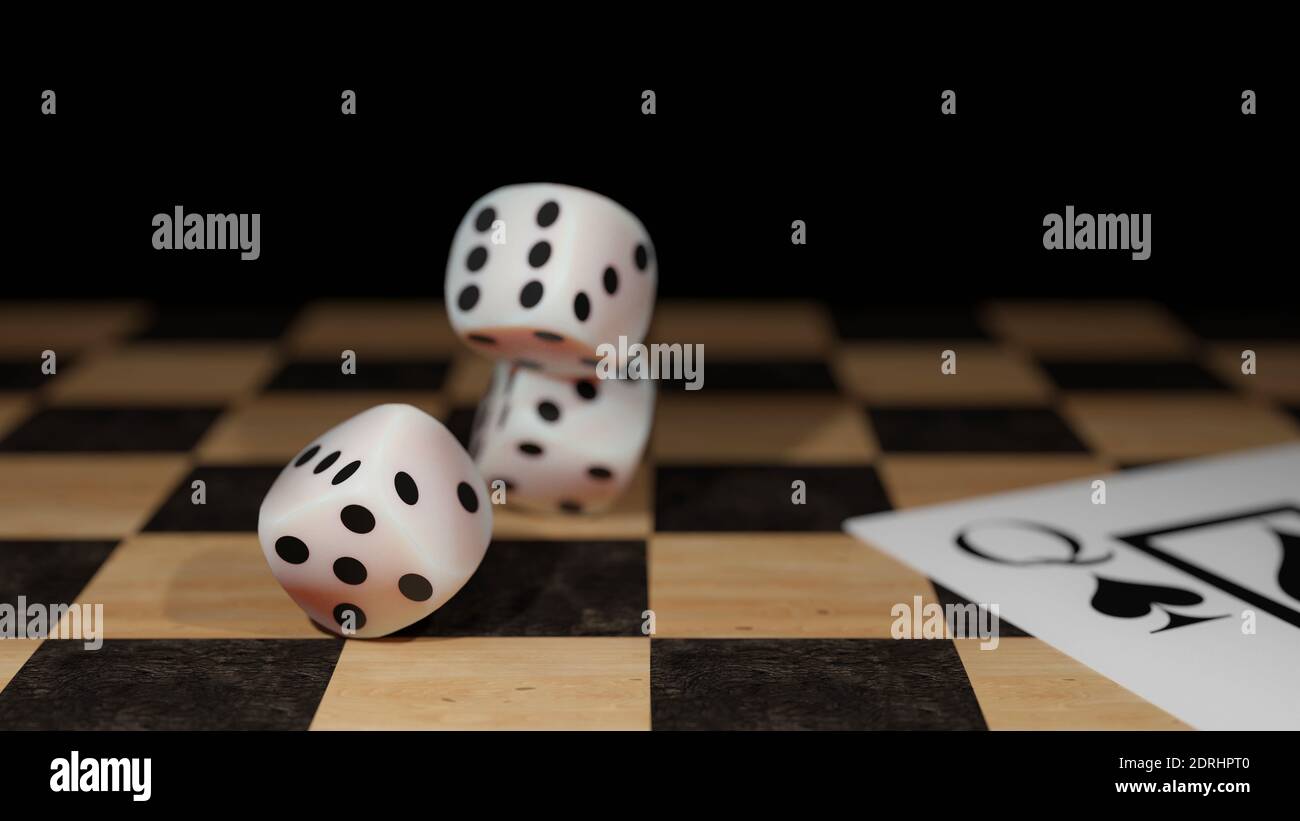 3d dice hi-res stock photography and images - Alamy
