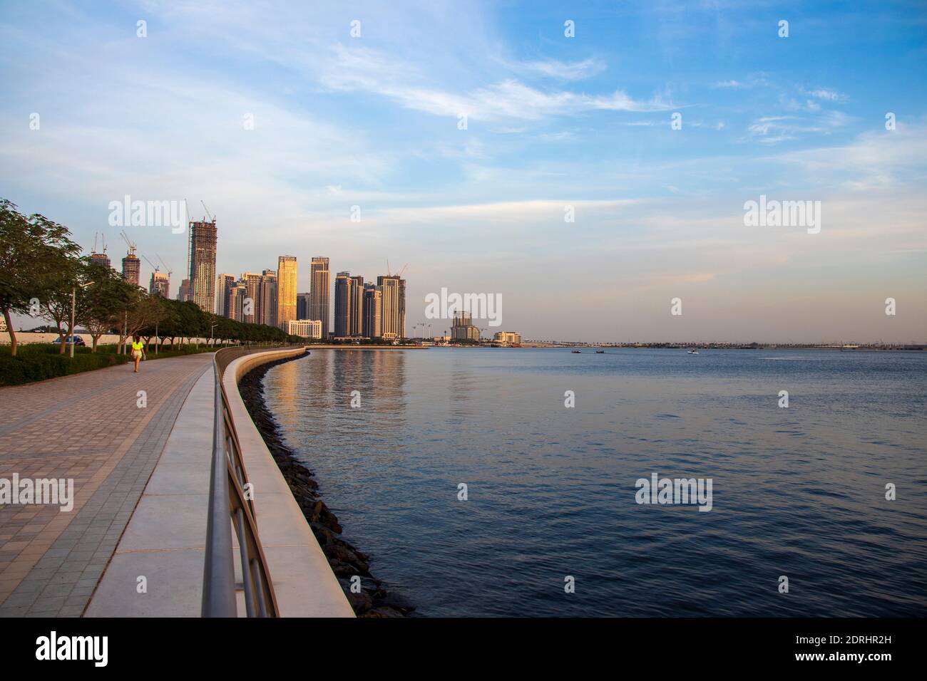 Dubai creek harbour development by EMAAR. UAE Stock Photo - Alamy