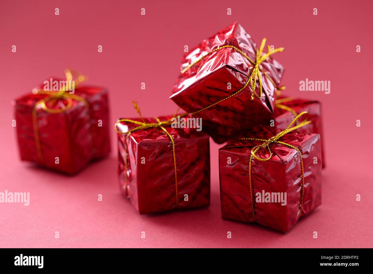 Small red boxes hi-res stock photography and images - Alamy