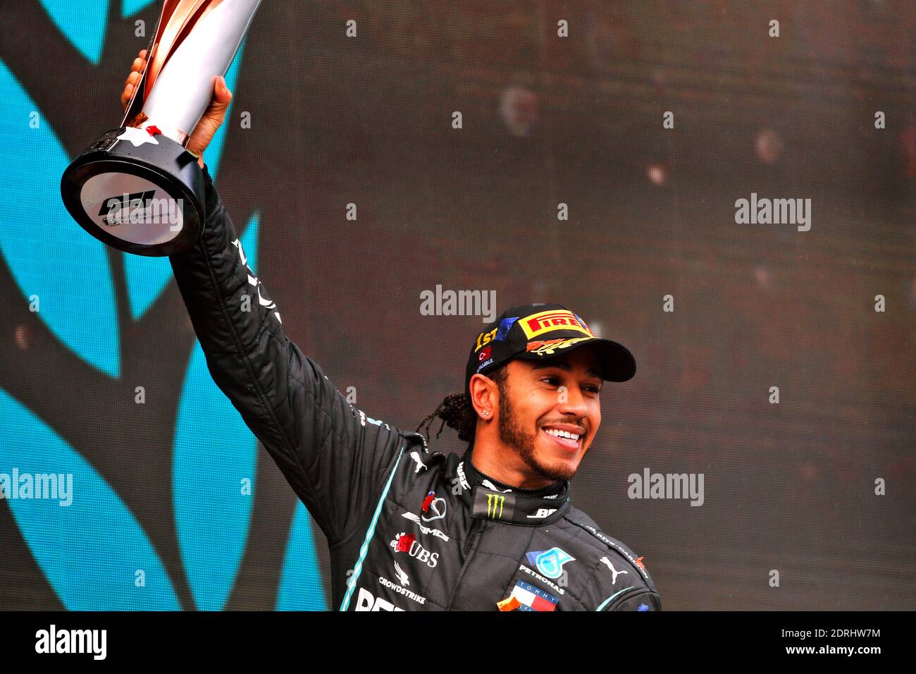 File photo dated 15-11-2020 of Mercedes AMG F1's Lewis Hamilton (GBR ...
