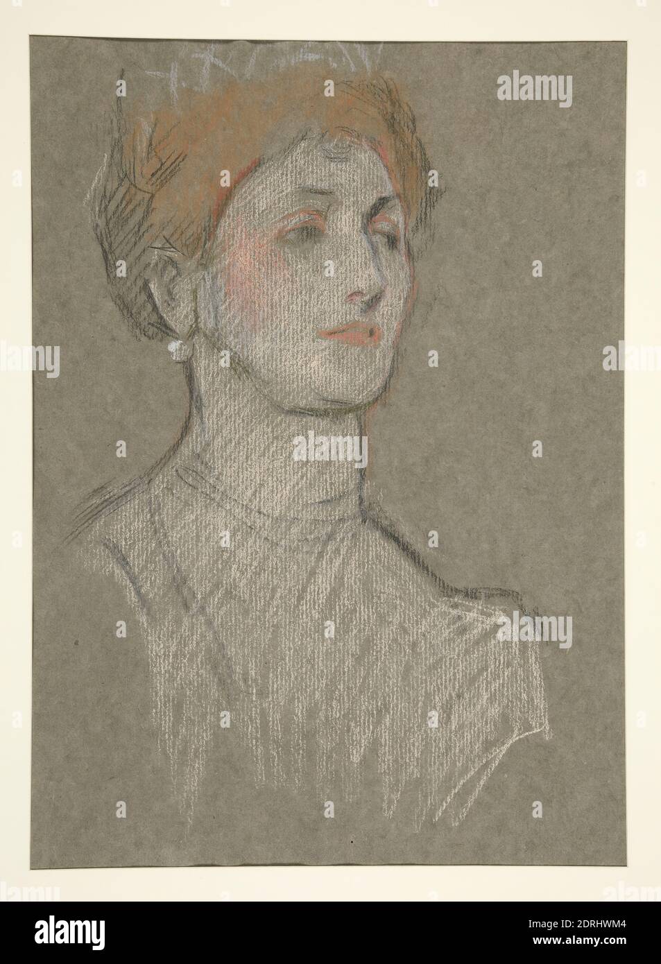 Artist: Edwin Austin Abbey, American, 1852–1911, M.A., 1897, Head of ...