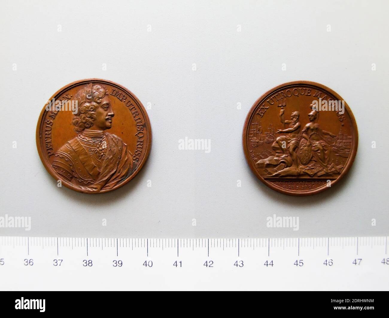 Subject: Peter I, Emperor of Russia, Russian, 1672–1725, Engraver: Jean ...