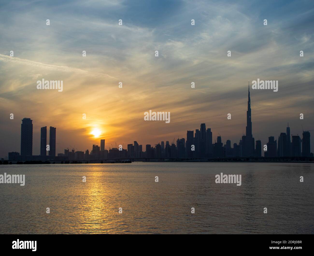 Dubai city skyline Stock Photo - Alamy
