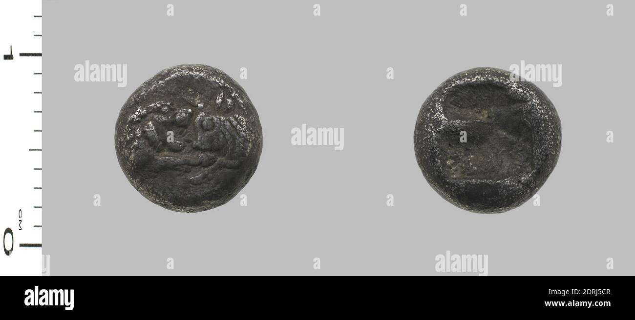 Mint: Sardis, 1/12 Stater from Sardis, 561–546 B.C., Silver, 0.82 g, 8 ...
