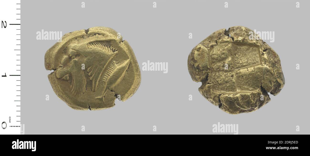 Mint: Cyzicus, Stater from Cyzicus, 500–479 B.C.?, Electrum, 15.86 g ...