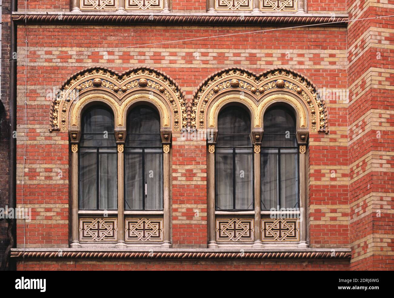 Austria, Vienna, Holy Trinity Greek Orthodox Church, Ornamental Window ...