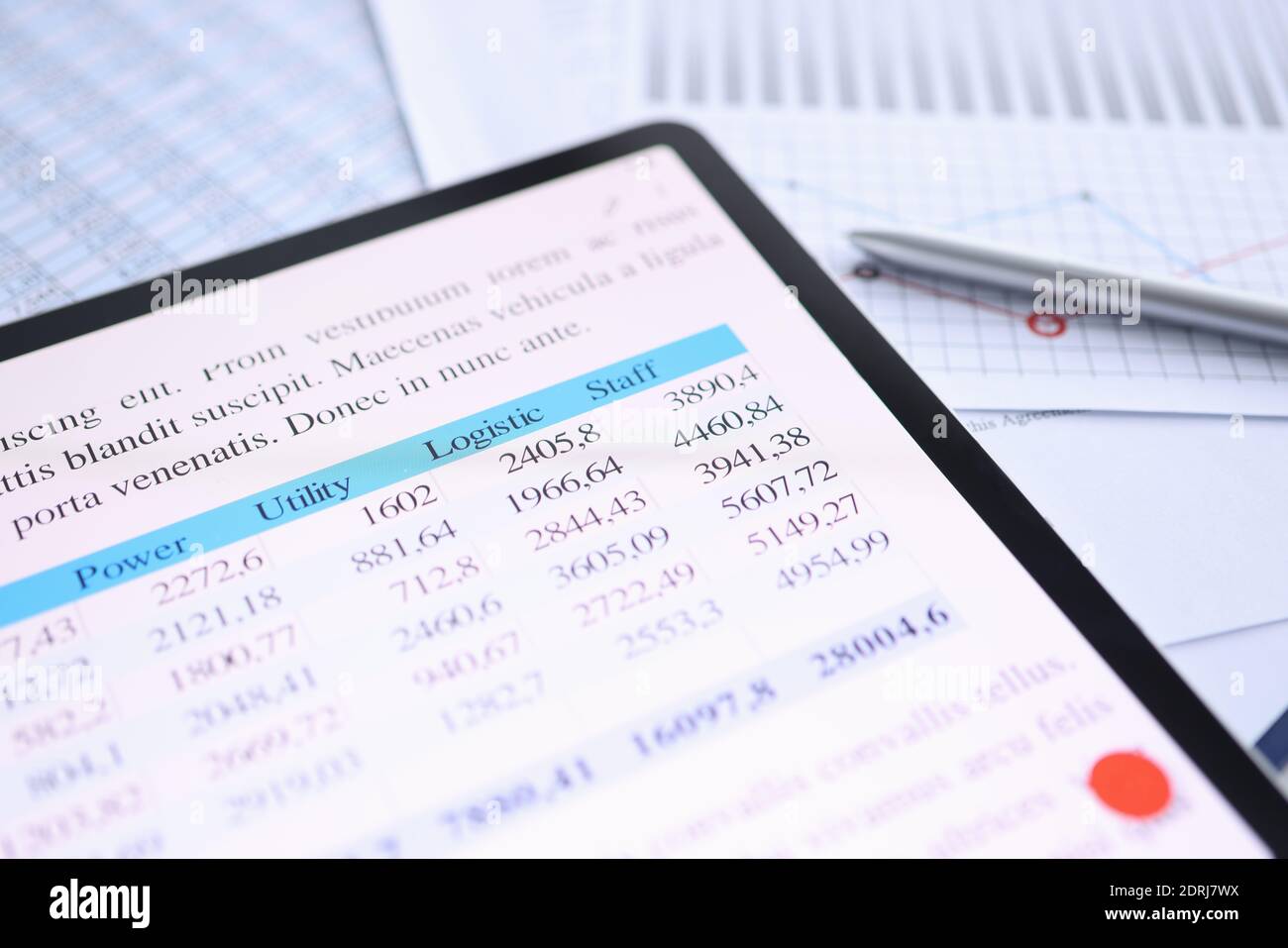 Numbers data financial figures in hi-res stock photography and images ...