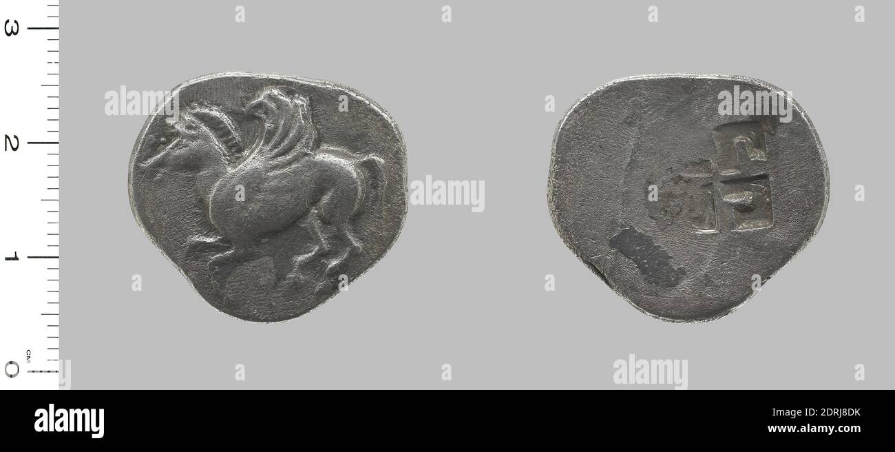 Mint: Corinth, Stater from Corinth, 525–500 B.C., Silver, 8.205 g, 24 ...