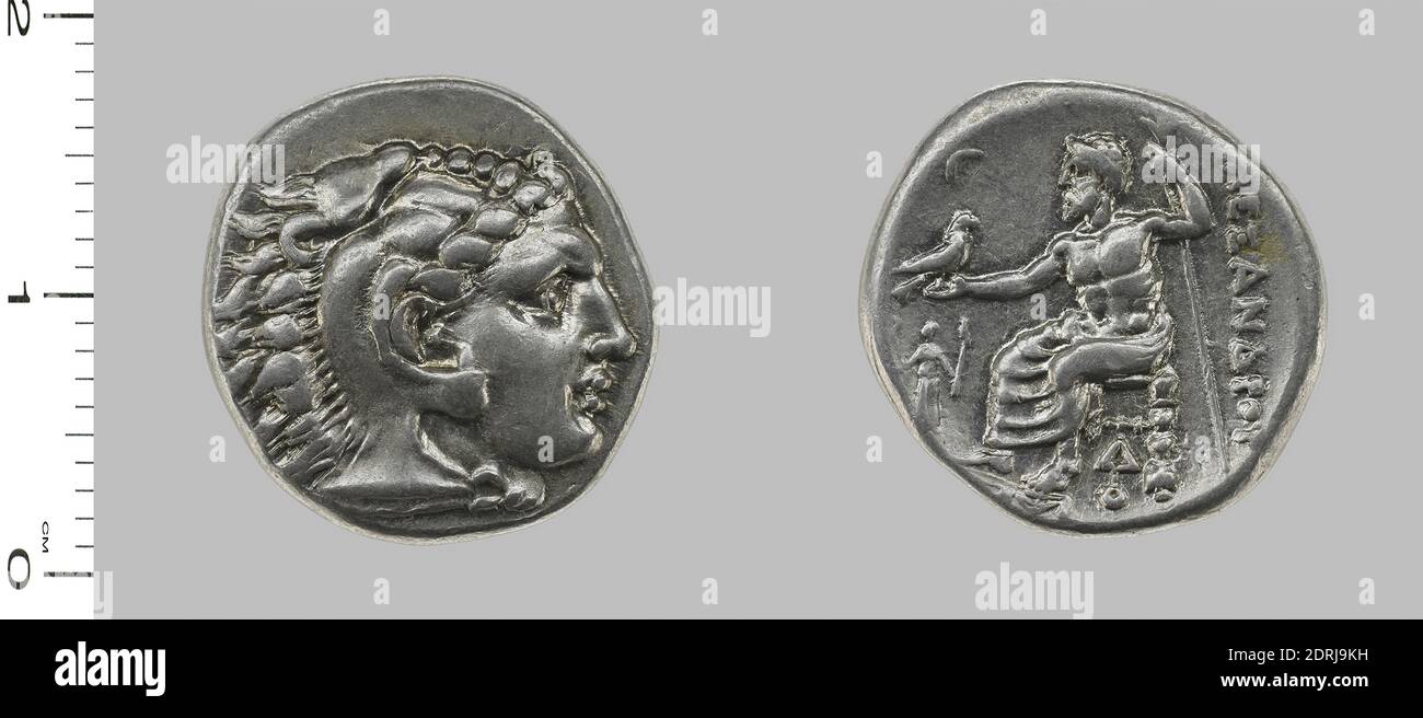 Silver drachm alexander hi-res stock photography and images - Alamy