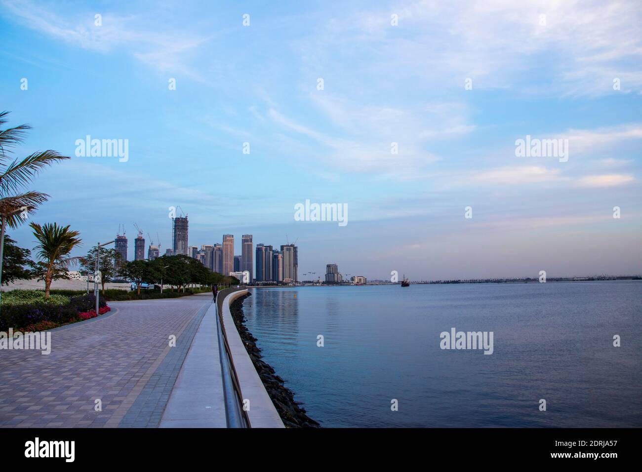 Dubai creek harbour development by EMAAR. UAE Stock Photo - Alamy