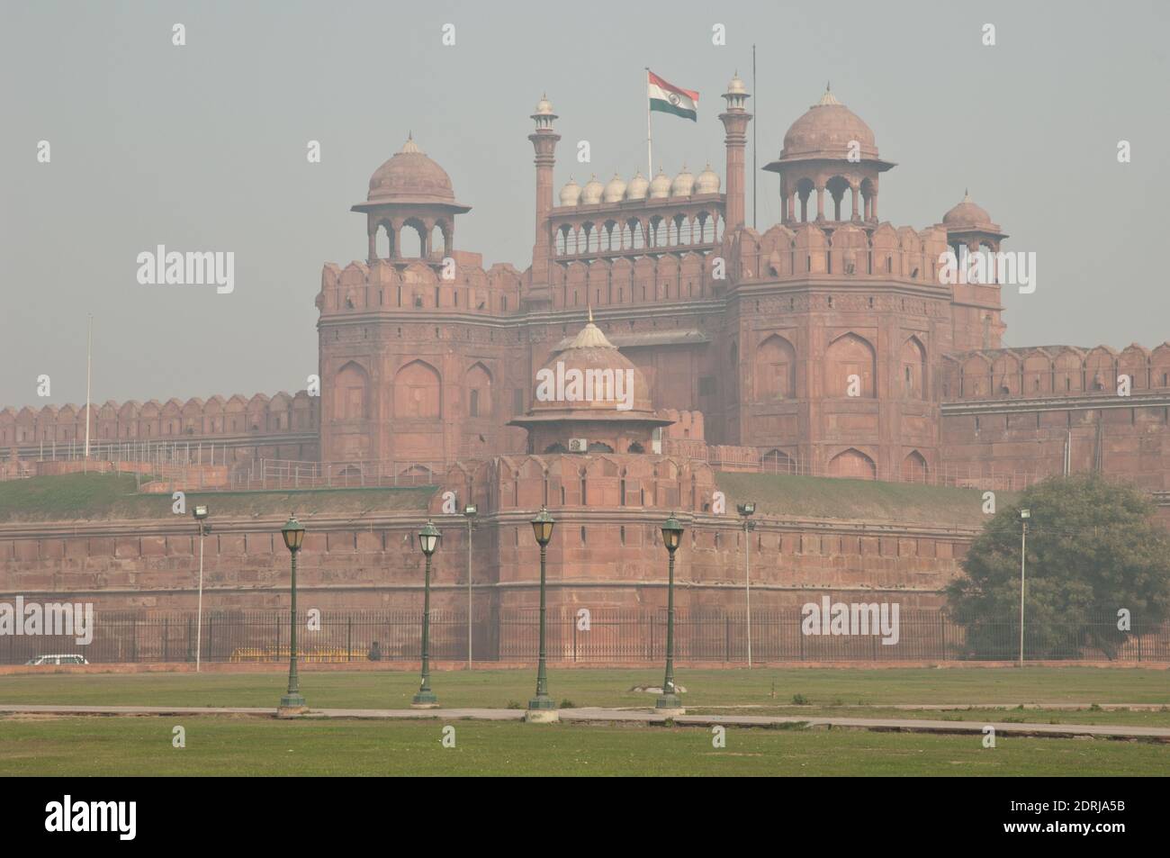 Red Fort in Old Delhi. Delhi. India Stock Photo - Alamy