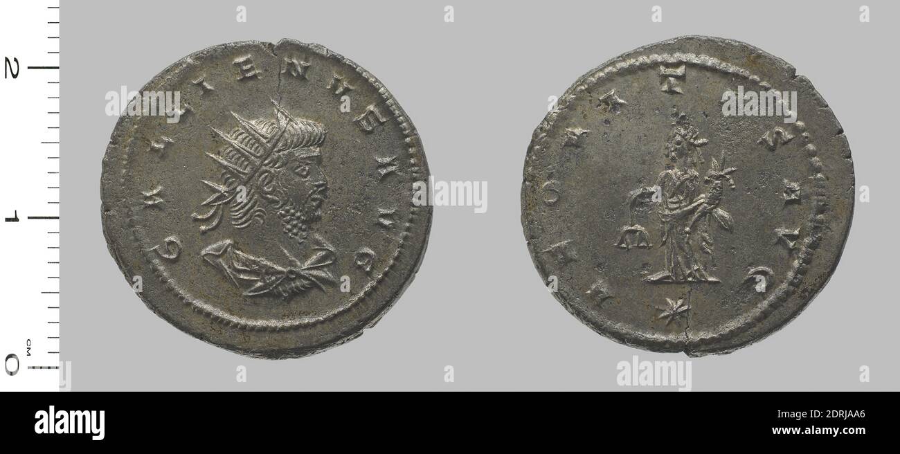 Ruler: Gallienus, Emperor of Rome, ca. A.D. 218–268, ruled 253–68, Mint ...