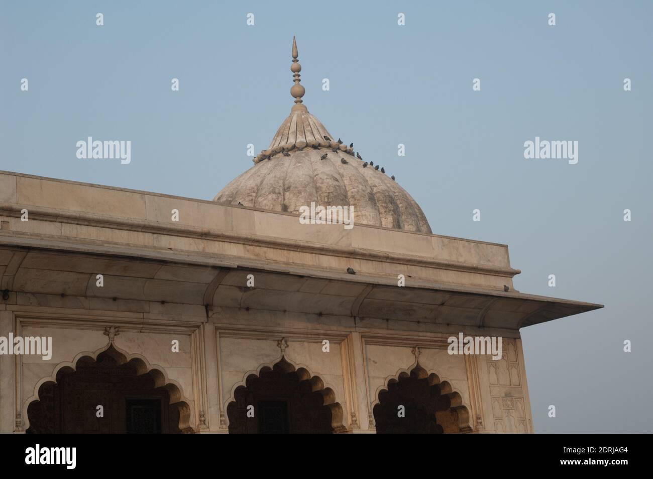 Khas Mahal, inside the Red Fort complex. Old Delhi. Delhi. India Stock ...
